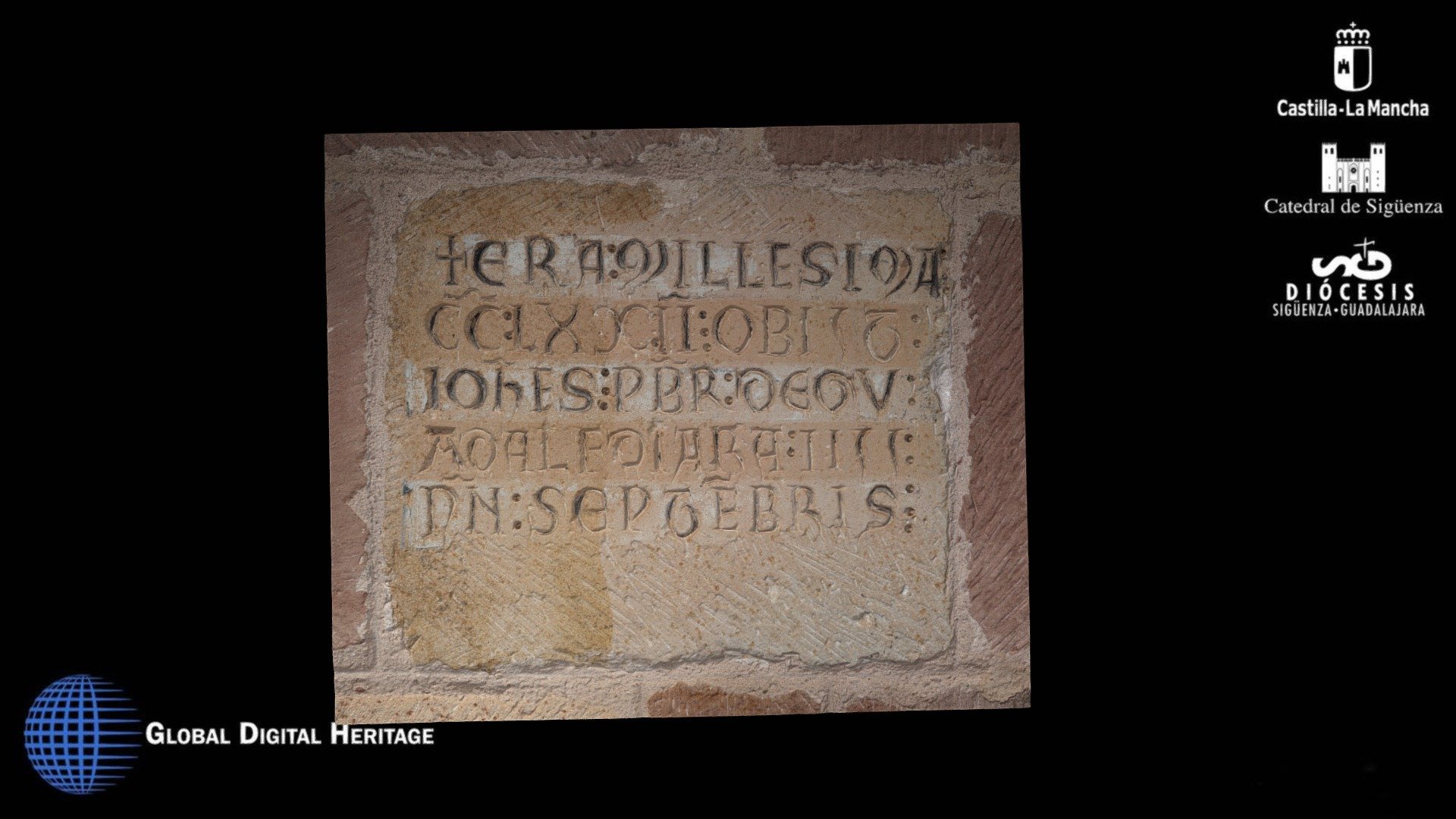 Sigüenza cathedral medieval inscription (7) - Download Free 3D model by ...