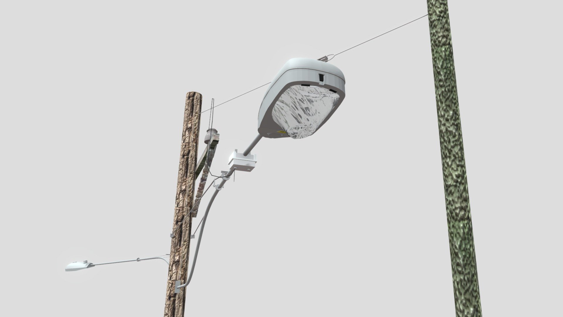 Cooper OVX And AEL 125 Utility Transmission Pole - Download Free 3D ...