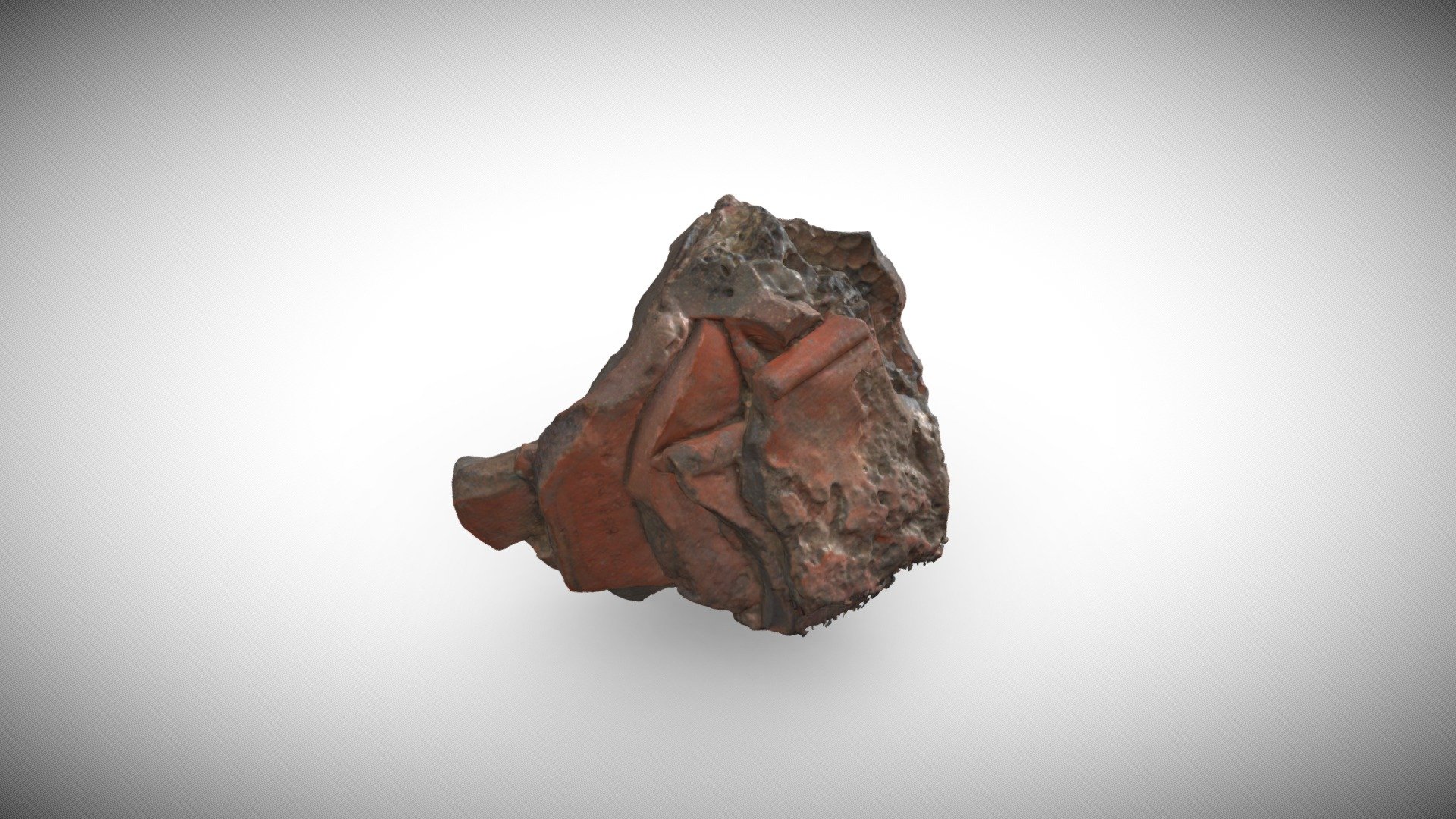 Melted Roman Samian ware from a fire - 3D model by Southampton Cultural ...