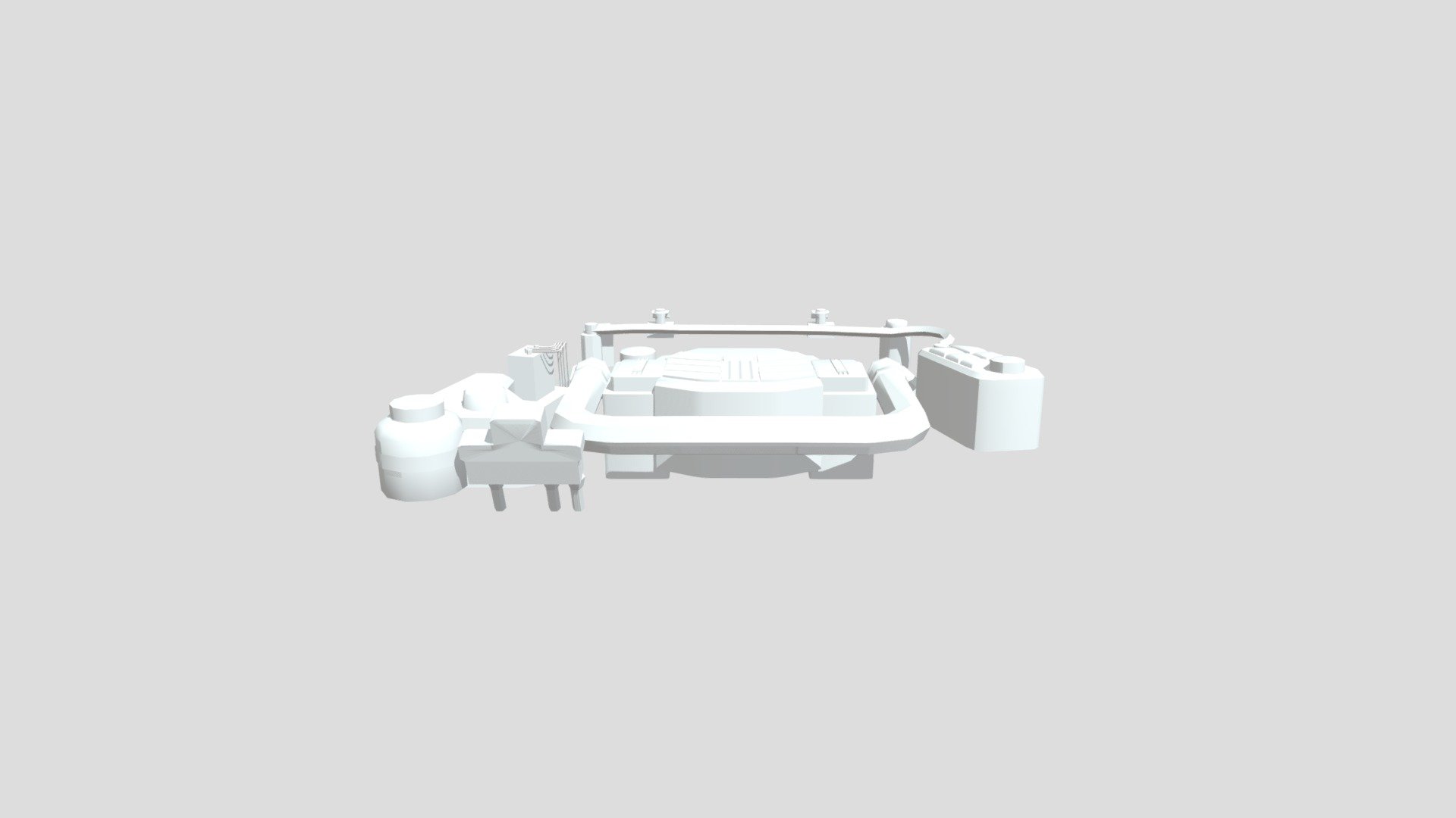 Internal combustion Engine - 3D model by ChironSPB (@Srachka) [fc2fef7 ...