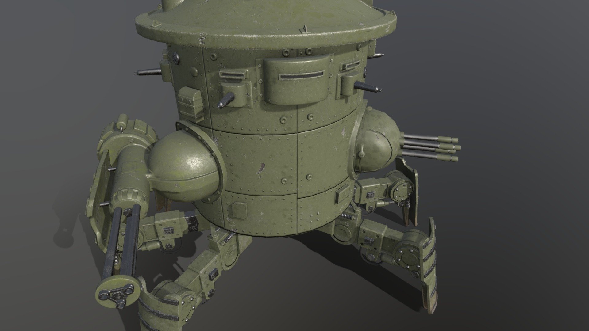 Colossus Mk.I - 3D model by kiliptari [fc31377] - Sketchfab