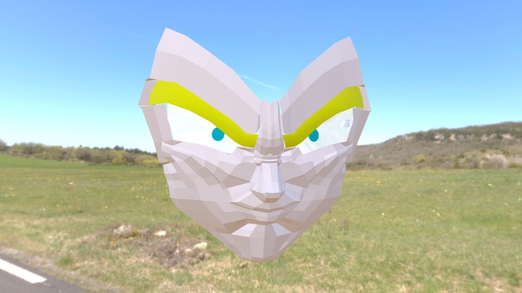 Dbz face - 3D model by NuruiGumi [fc319e7] - Sketchfab