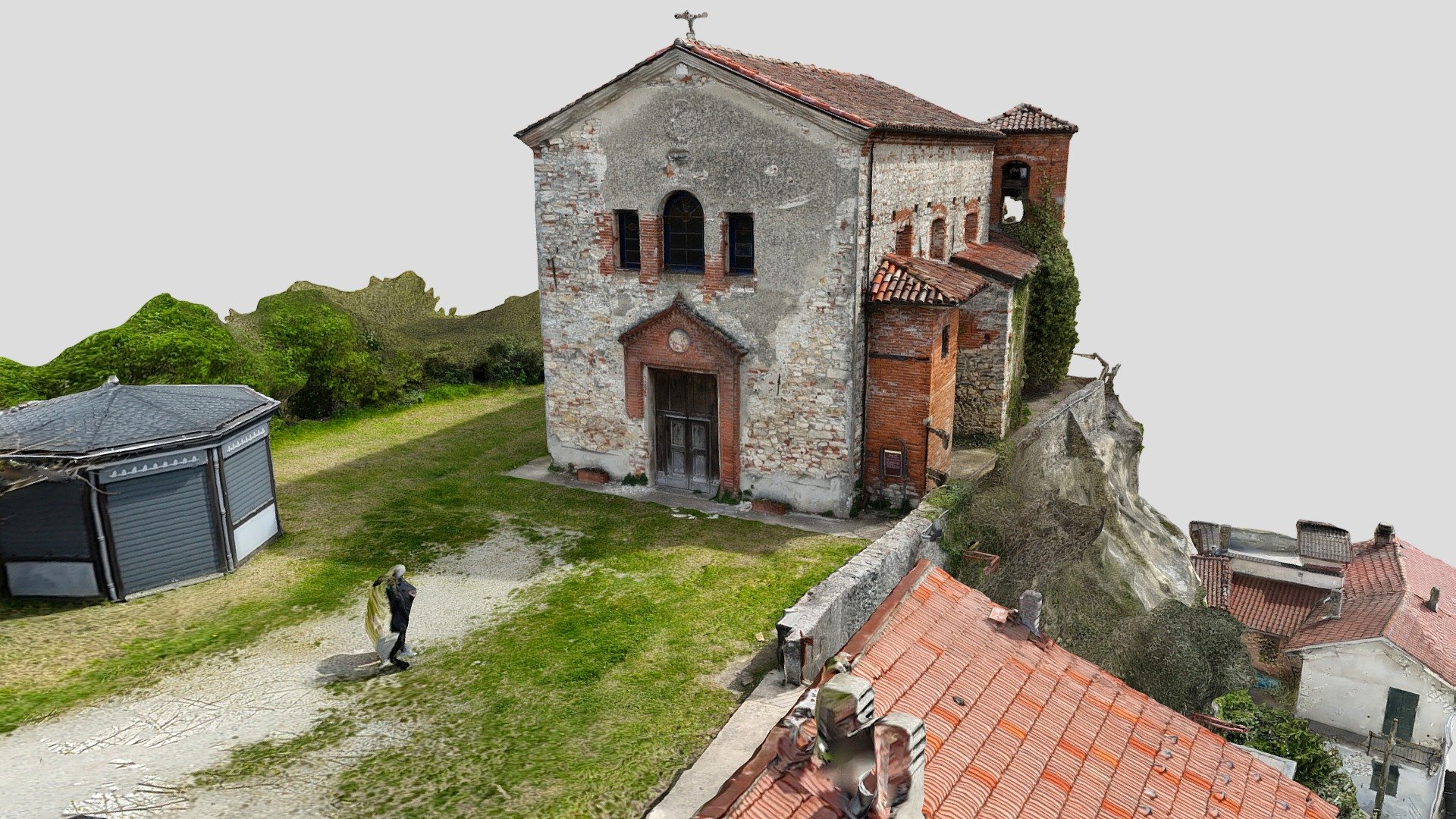 Oratorio della Ss. Annunziata a Orsara Bormida - Download Free 3D model ...