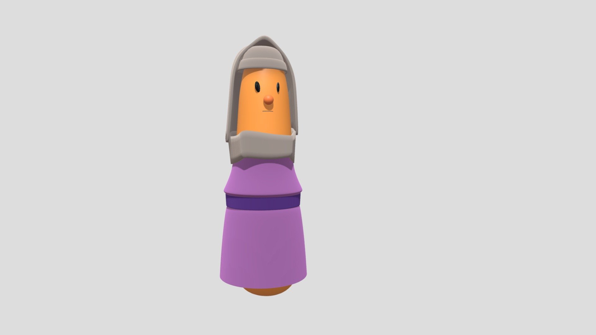 Female Carrot Peasant - Download Free 3D model by Janice Emmons 1990 ...