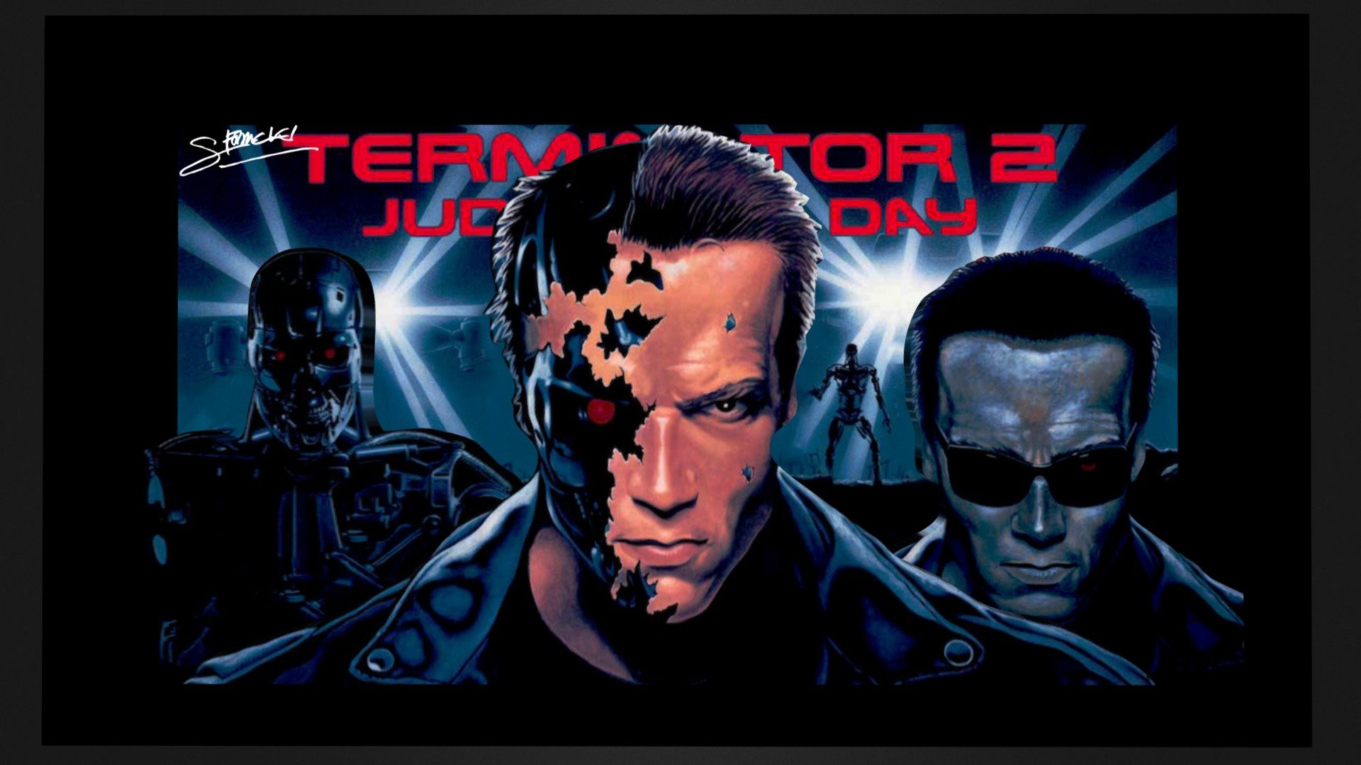 Terminator 2 Cadre 3D - 3D model by Art-Conan [fc3541c] - Sketchfab