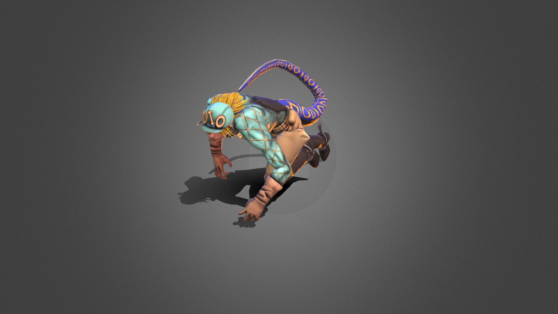 Diego Brando: Scary Monsters - 3D model by ArthurMSM [fc356e5] - Sketchfab