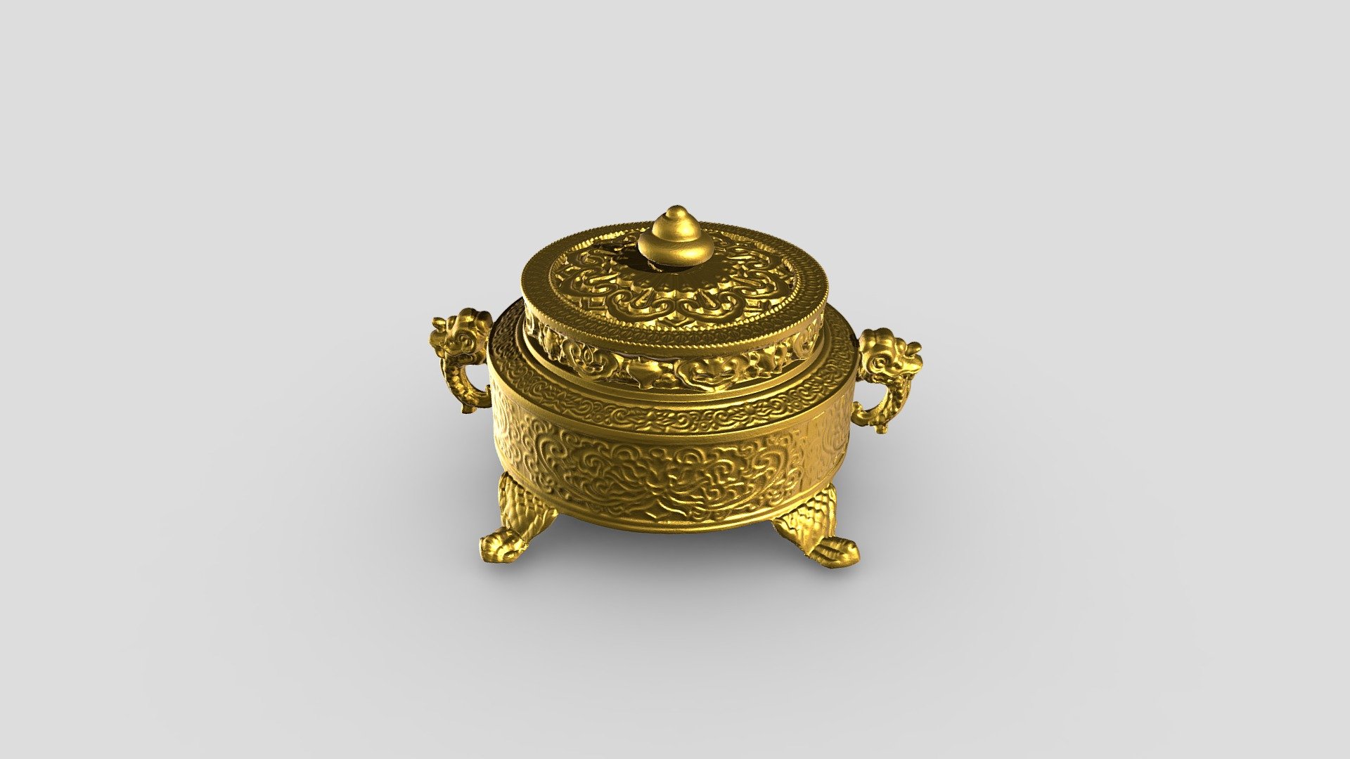 Censer - Download Free 3D model by Diana Liu (@Diana123456) [fc36606 ...