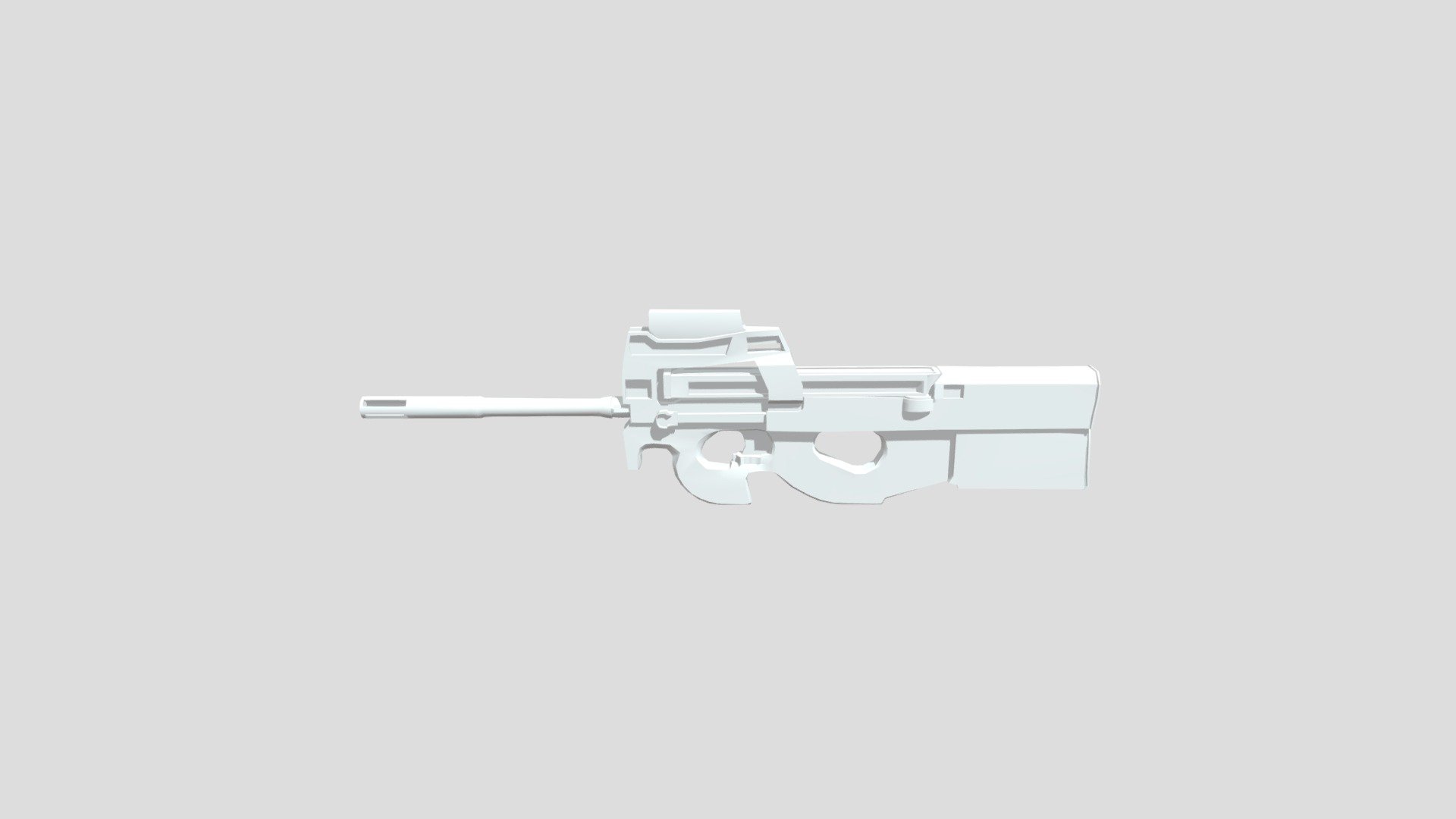 P90 Optimised - 3D model by rocketmasterbusiness [fc37080] - Sketchfab
