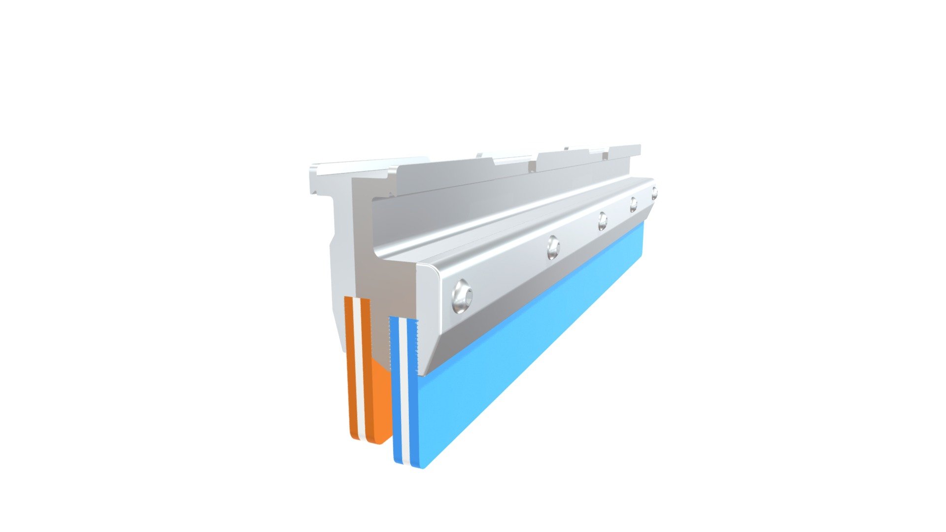 M&R® Style Double Blade Squeegee - 3D model by Action Engineering (@sernst) [fc37b5b] - Sketchfab