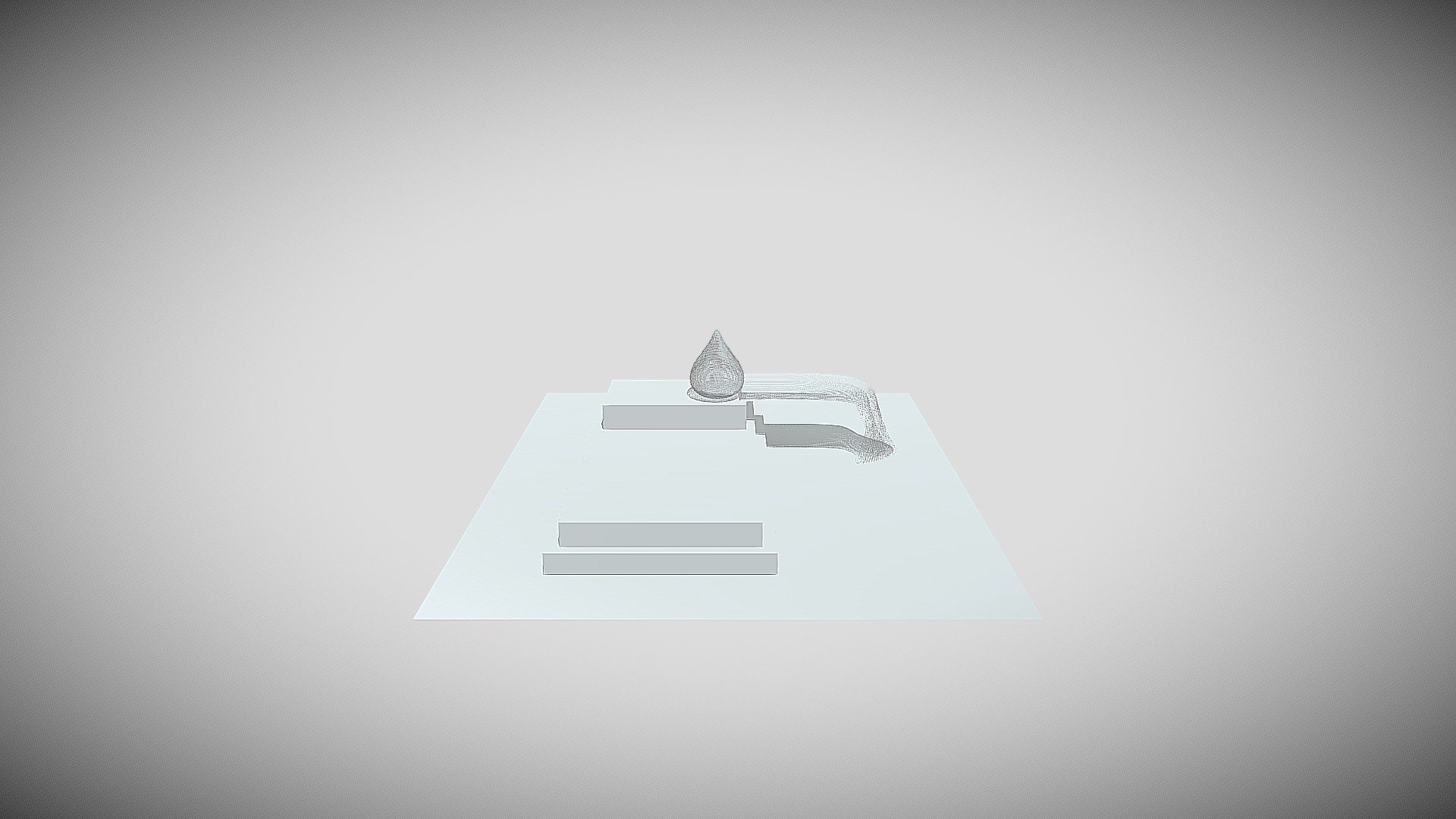 water bench w - 3D model by ernestsvitins [fc37fa7] - Sketchfab