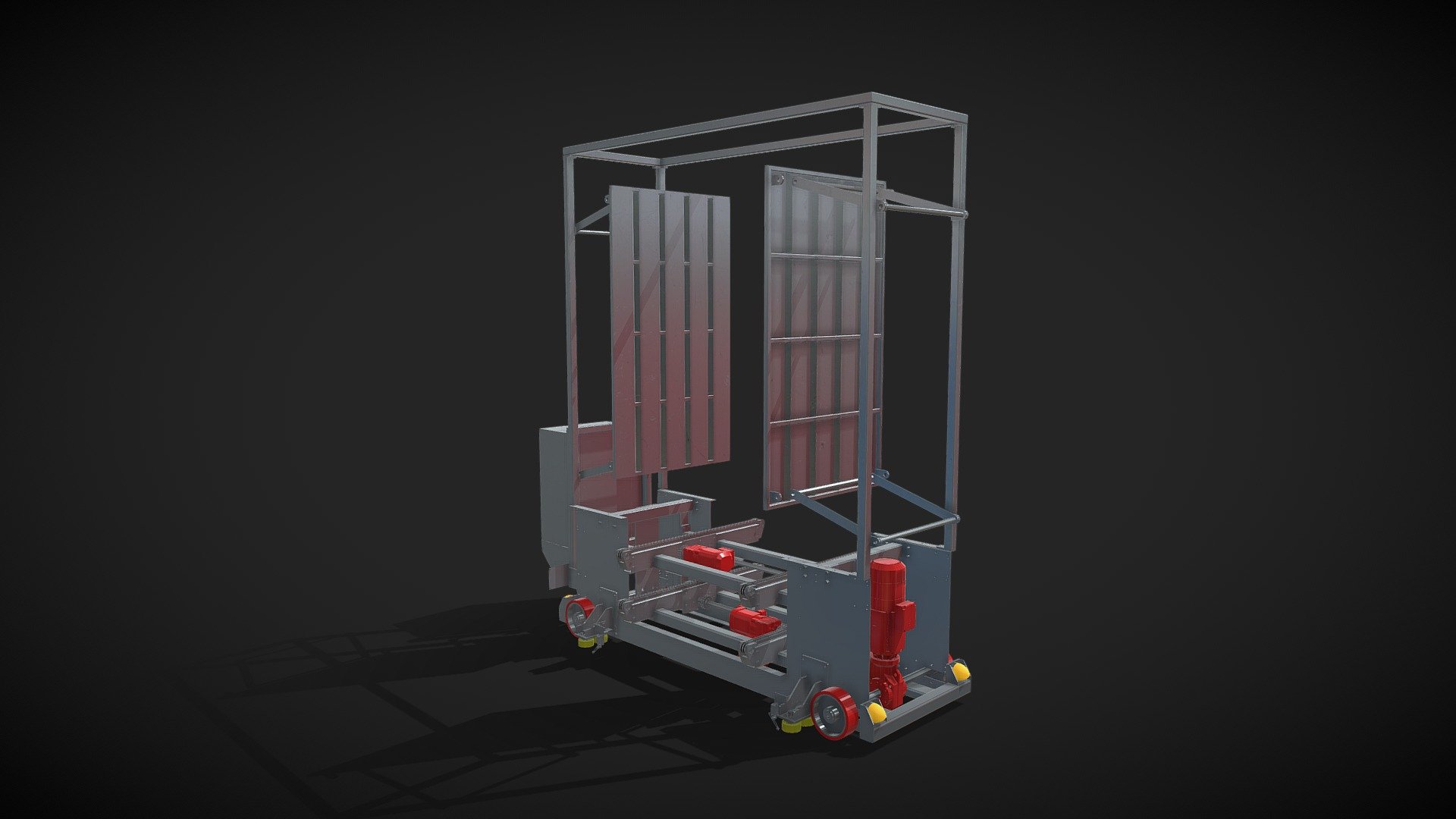 Track Train - 3D model by LuminousGroup [fc38063] - Sketchfab