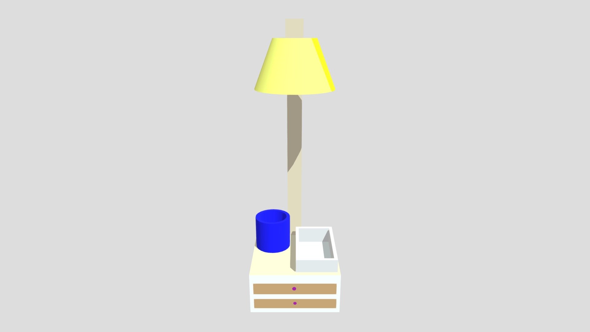 Table Lamp 3D - Download Free 3D model by azrul.hisham [fc3890d ...