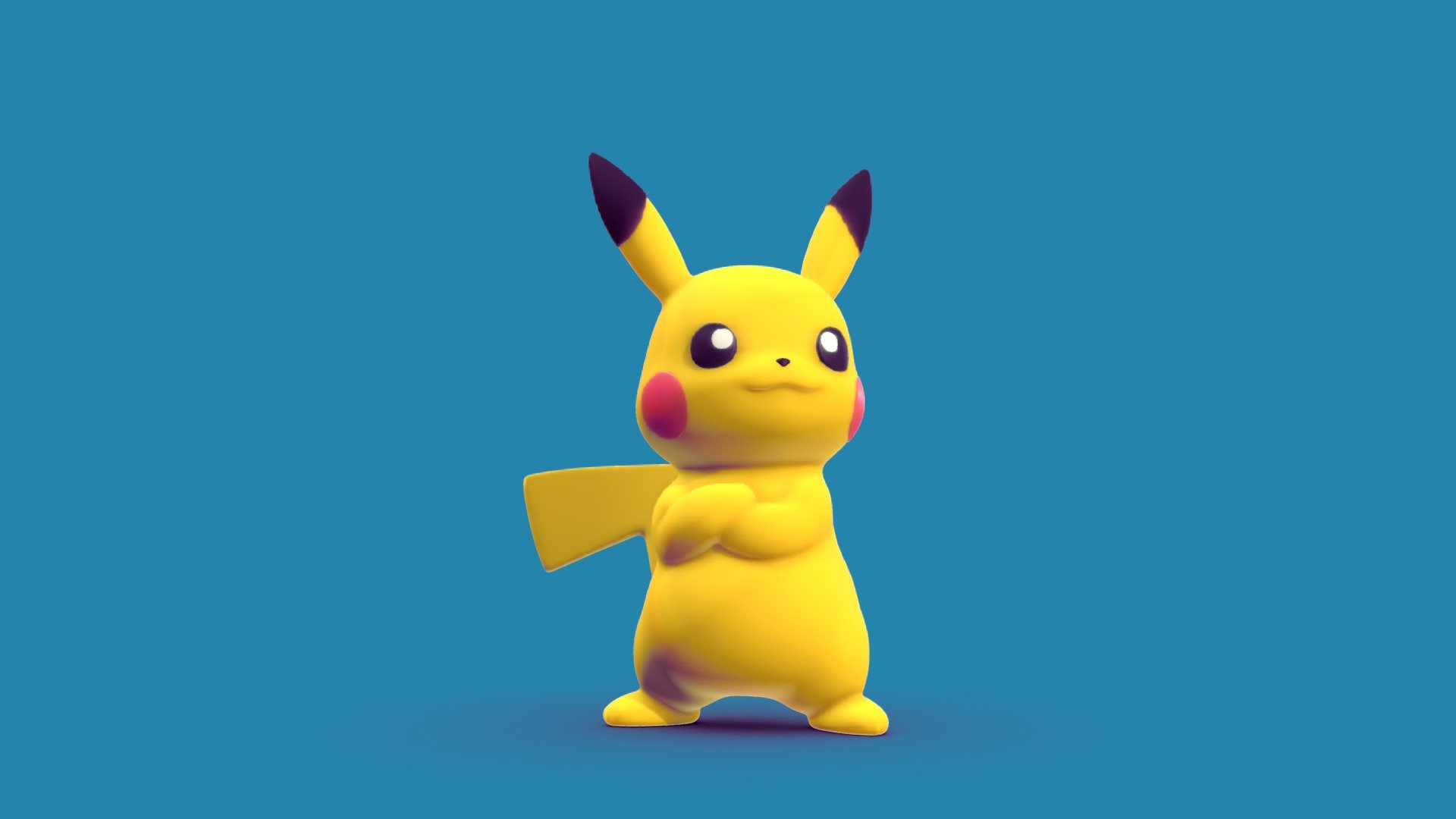 Pikachu - 3D model by rayusoul (@rayuartdesign) [fc389ac] - Sketchfab