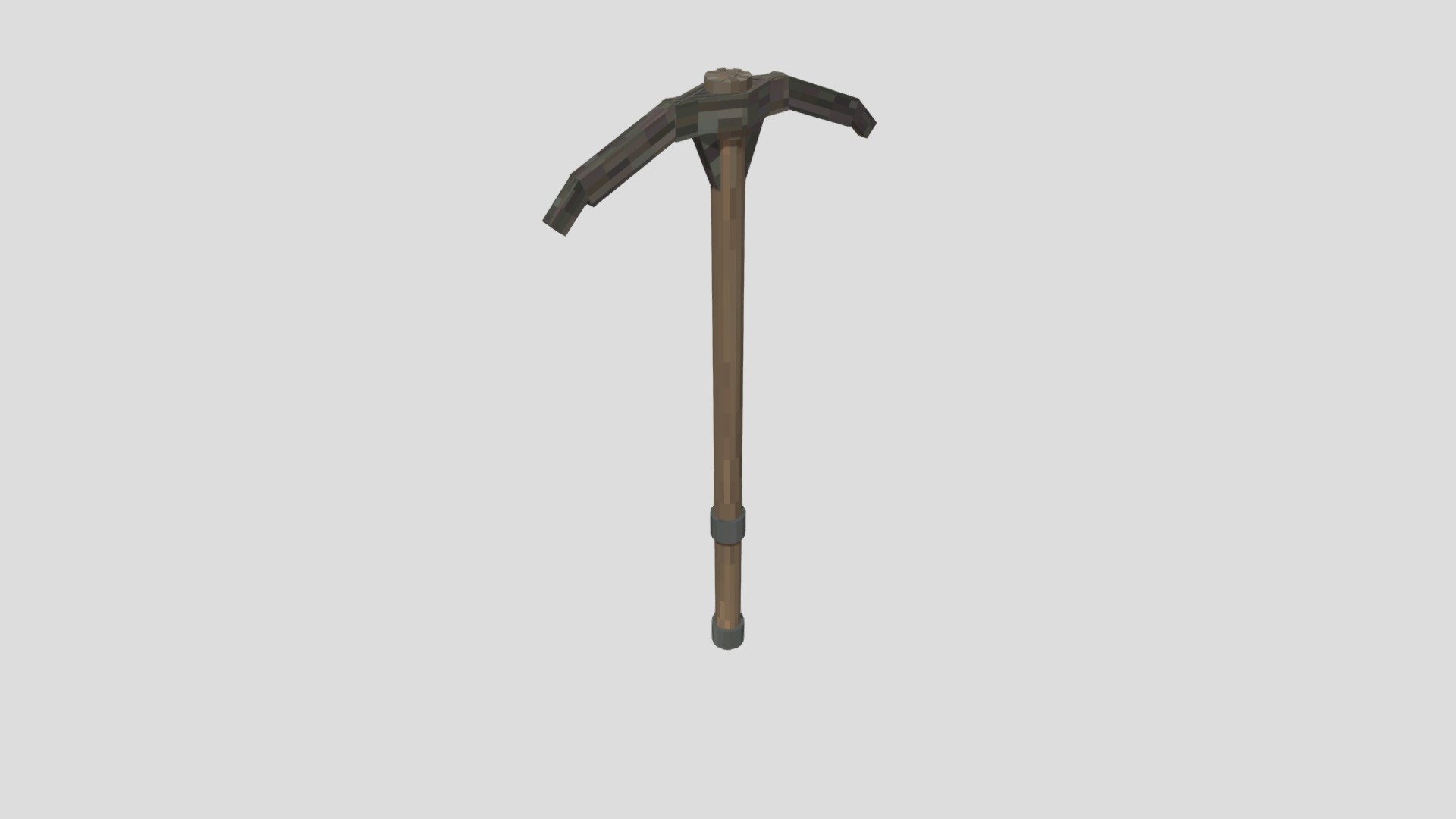 [ Minecraft ] 3D Iron pickaxe - Download Free 3D model by HashtagLoulou ...