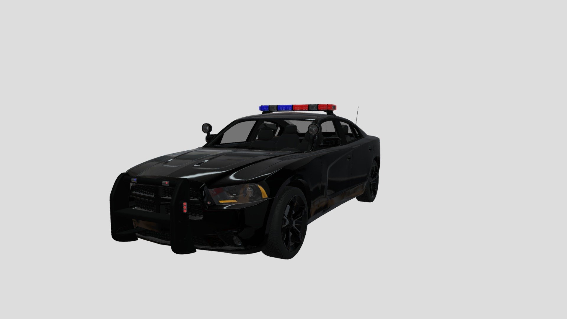 2011 Police Dodge Charger - Download Free 3D model by Emmanual Robinson ...