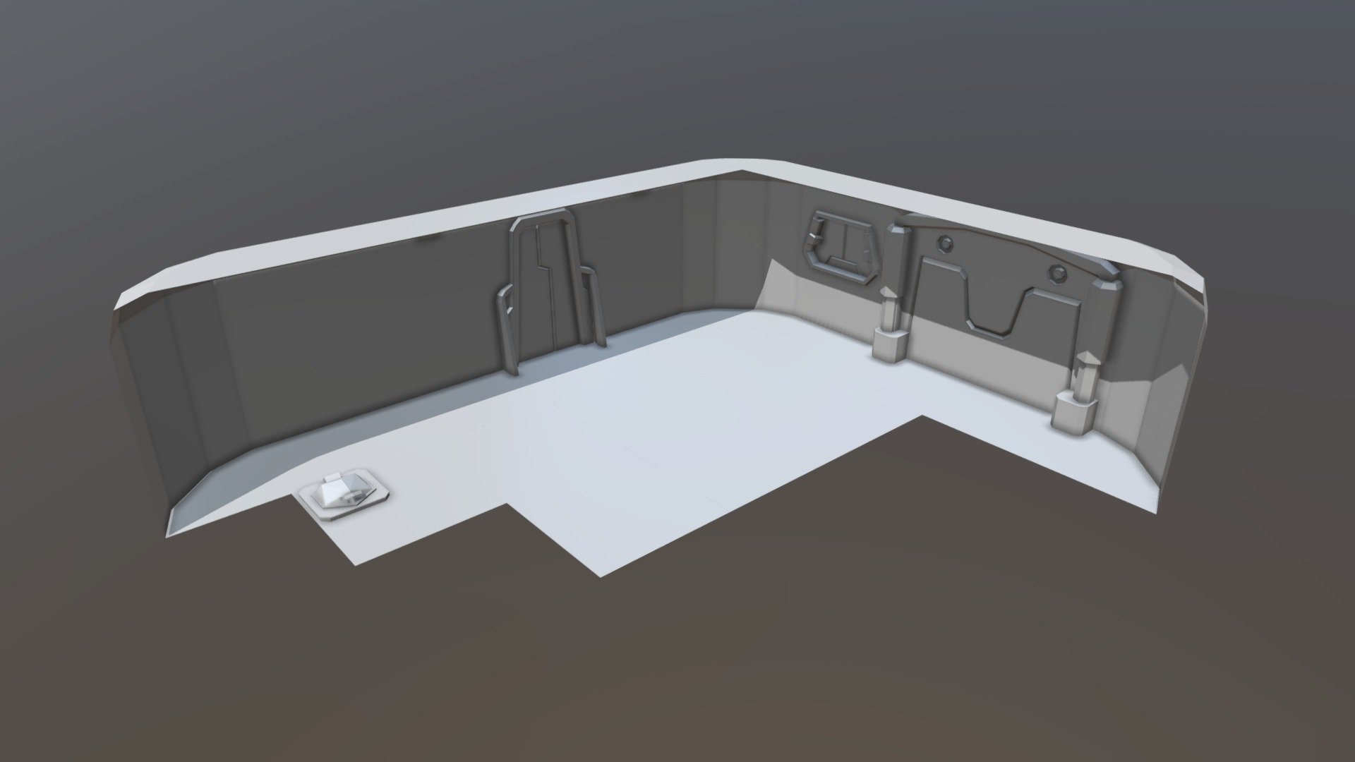 Station Tiles Gray Box - 3D model by Andrew Sundeen (@fractalcactus ...