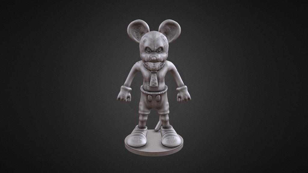 Scary Mouse - 3D model by YODA3D [fc396f4] - Sketchfab