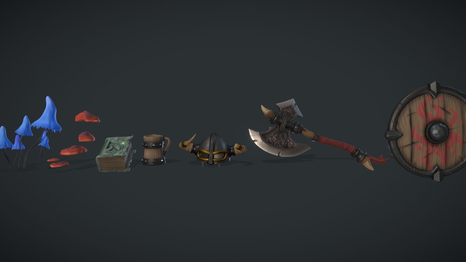 Viking asset -Assets - Buy Royalty Free 3D model by Filip Leurs ...