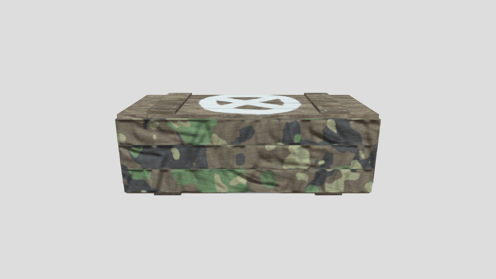 Wooden Military Crate - 3D model by Ryan Moore (@ry.moore2003) [fc3b4c4 ...
