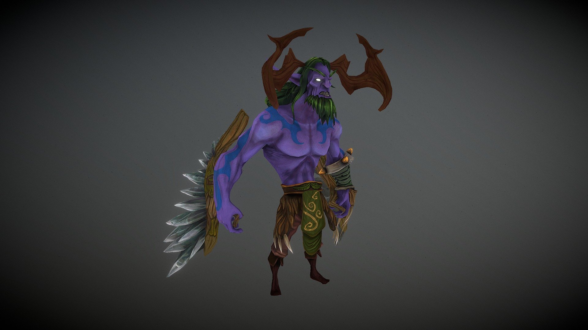 Malfurion - Download Free 3D model by Herzog [fc3d88b] - Sketchfab