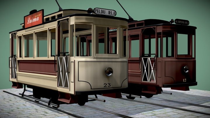 Streetcar 3D models - Sketchfab