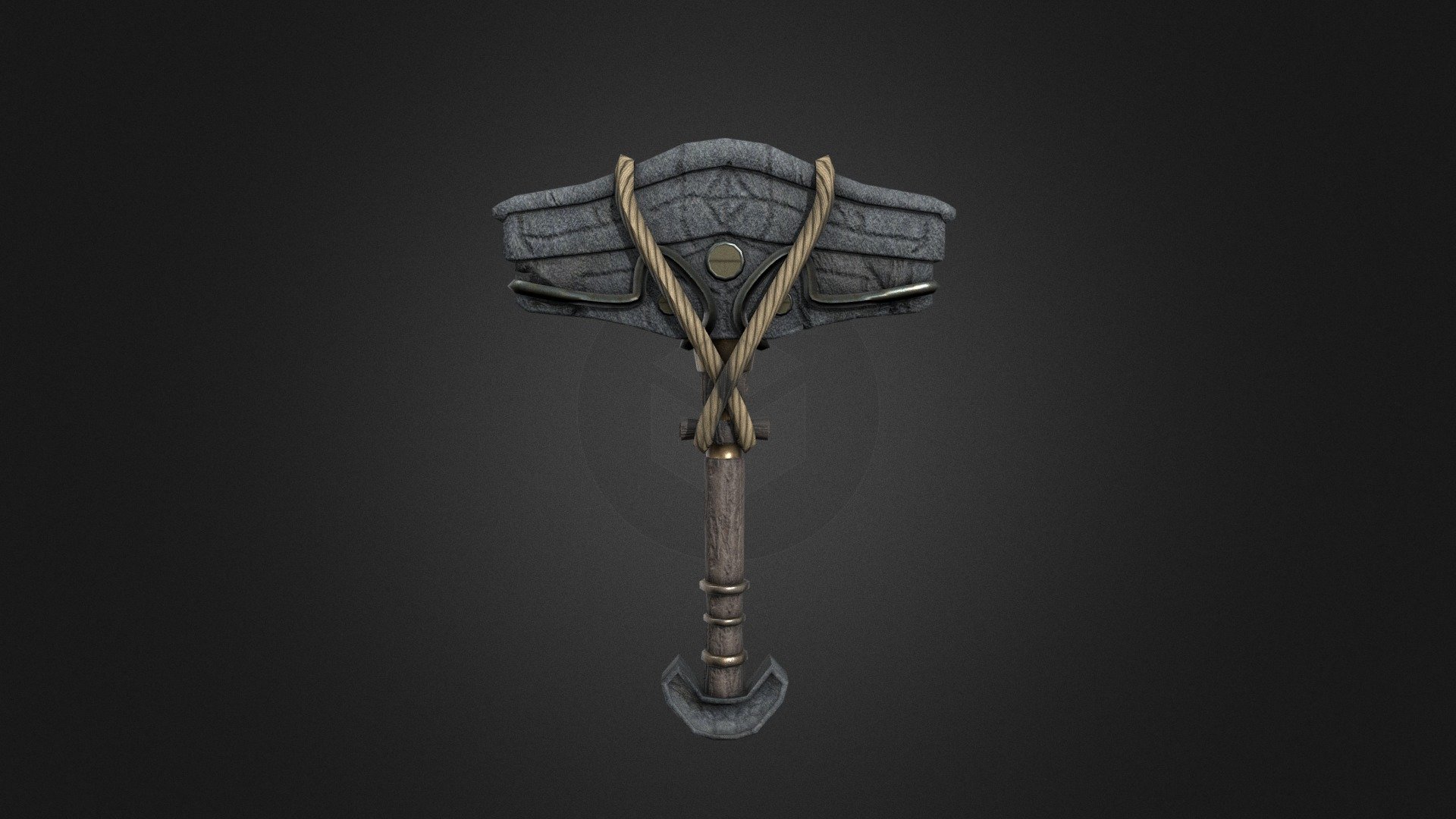 Thor's Hammer - 3D model by stefan (@stefanhagewoud) [fc3ee39] - Sketchfab