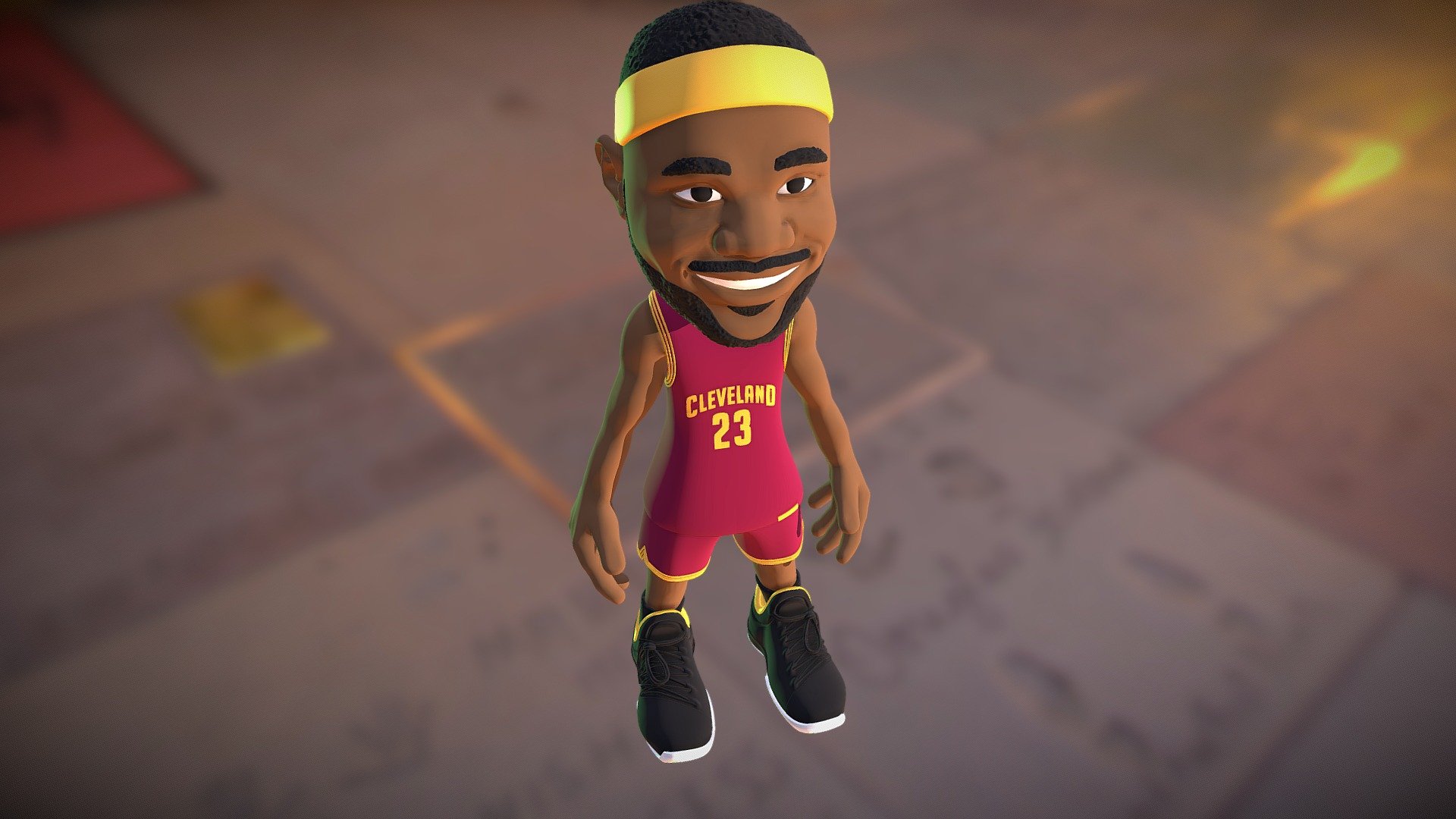 LeBron James - 3D model by Joey (@joeyj) [fc3fff1] - Sketchfab