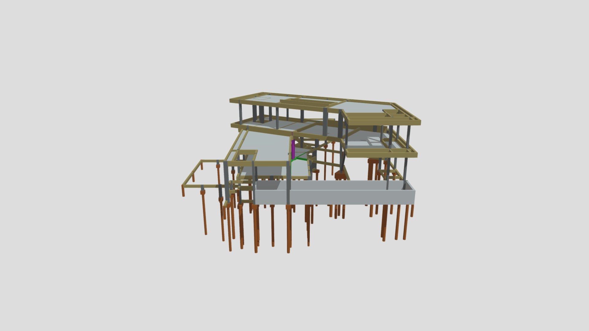 3D ESTRUTURAL DaRa TERRAS ALPHAVILLE - Download Free 3D model by Vitor ...