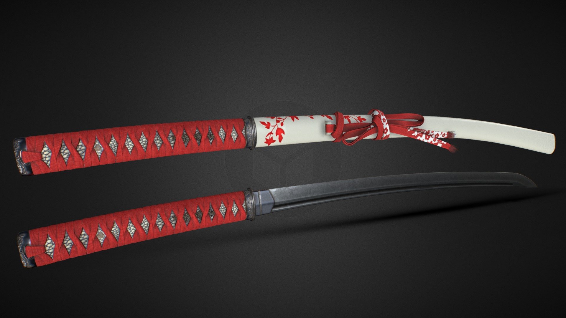 Aikuchi (full katana size) - 3D model by Simplix [fc42f93] - Sketchfab