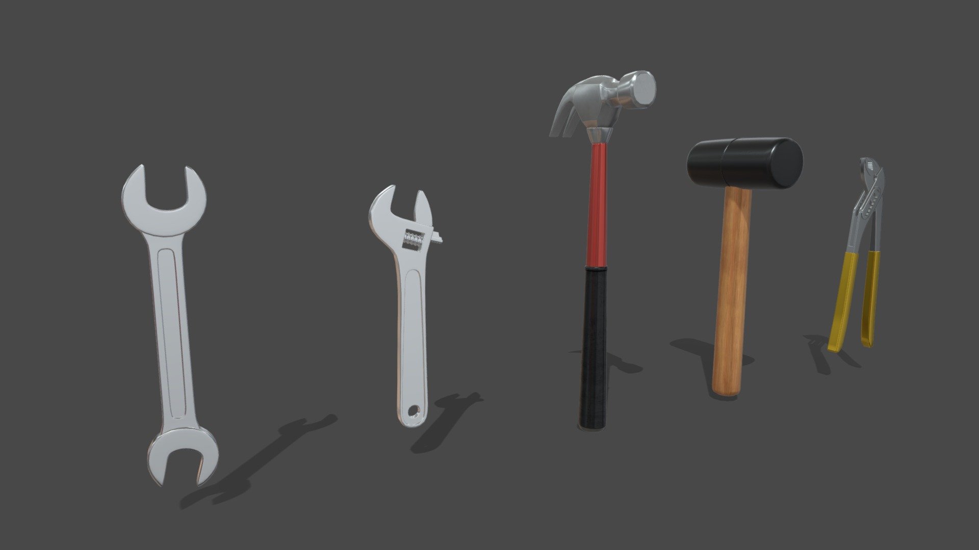 tools v02 - Buy Royalty Free 3D model by ostrich (@gohean33) [fc46743 ...