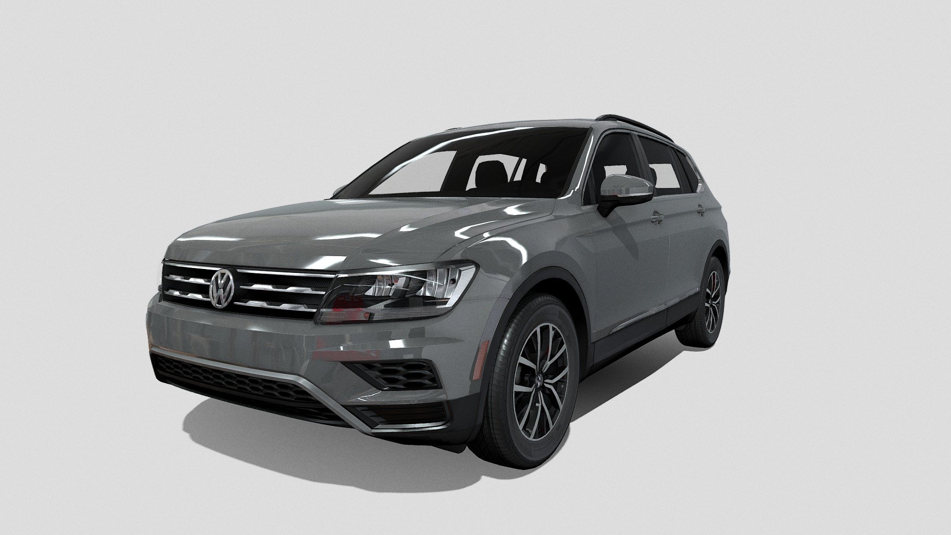 Volkswagen Tiguan 2020 - Download Free 3D model by ItsDiyor [fc46a72 ...