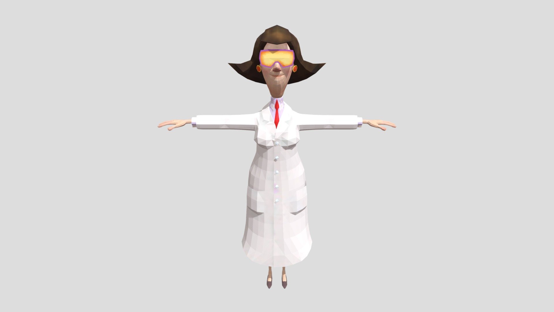 Lucille Krunklehorn FBX - Download Free 3D model by ...