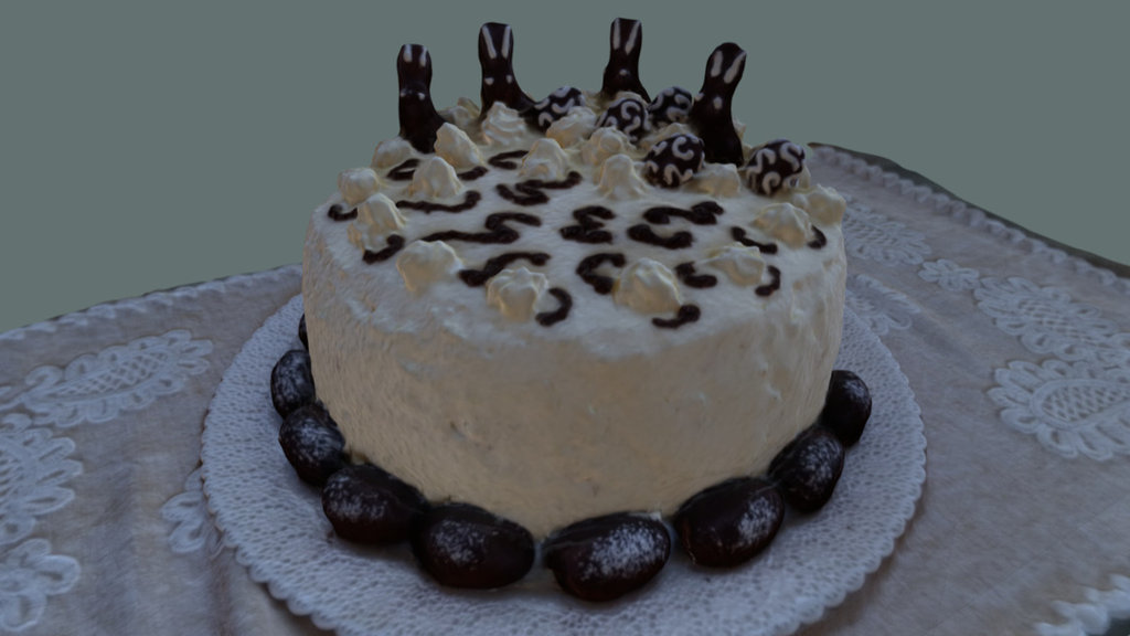 Somloi_Torta - Download Free 3D model by vakmacska [fc479eb] - Sketchfab