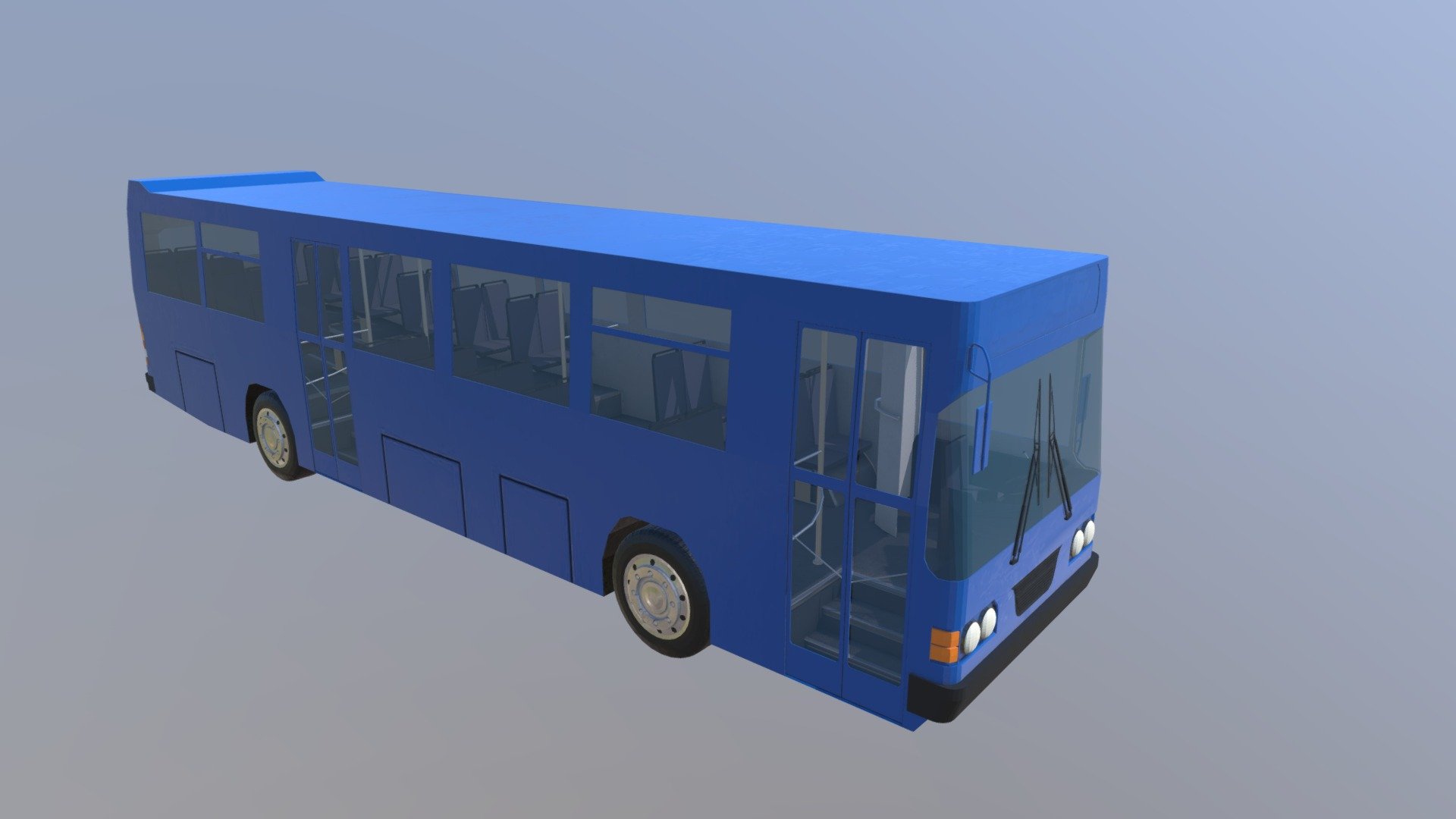 Bus - Download Free 3D model by Mentalist (@Mentailst) [fc497f8 ...