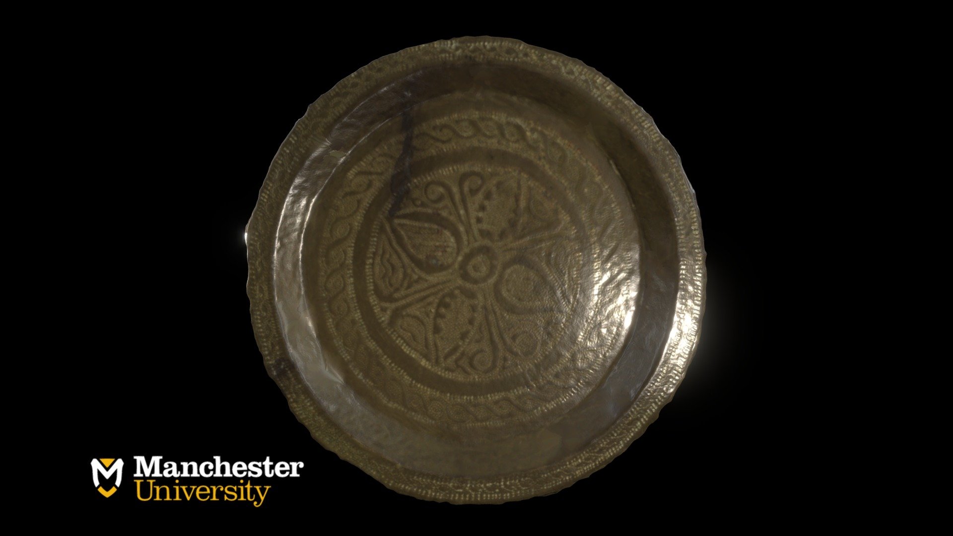 Little Gold Plate - Download Free 3D model by IU Indianapolis ...