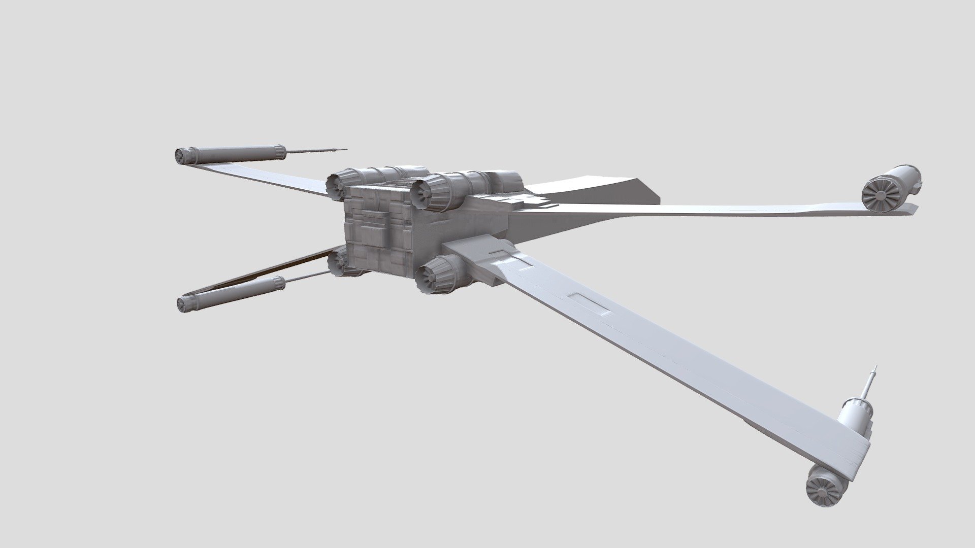 X Wing - Download Free 3D model by juan1208 [fc4a294] - Sketchfab