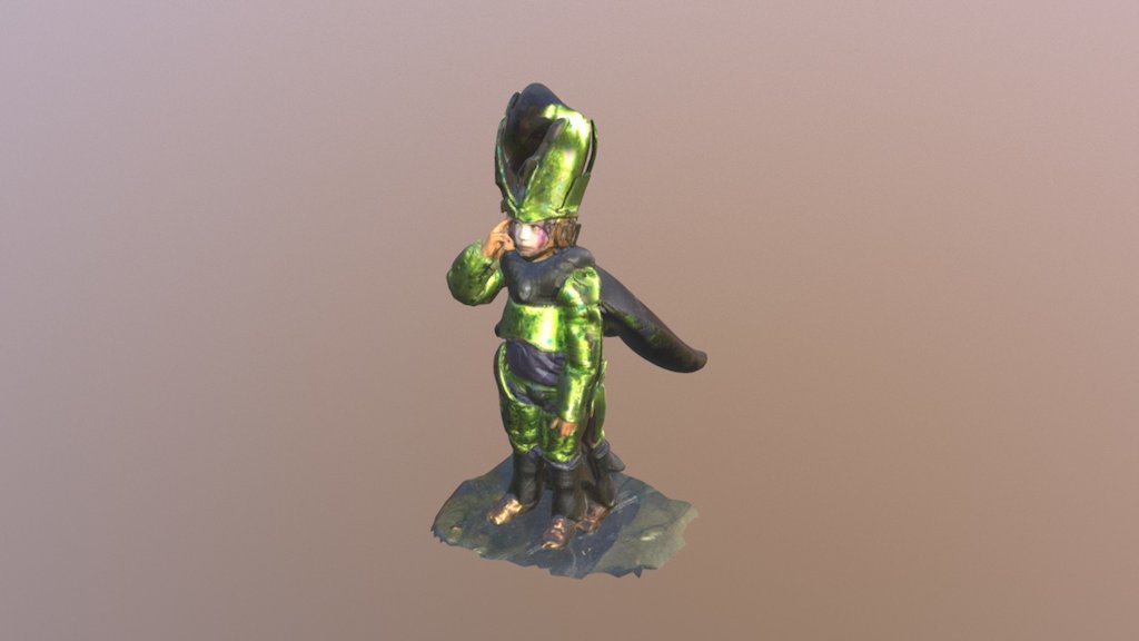 Dragon Ball Cell - 3D model by recrear3d [fc4e2f7] - Sketchfab