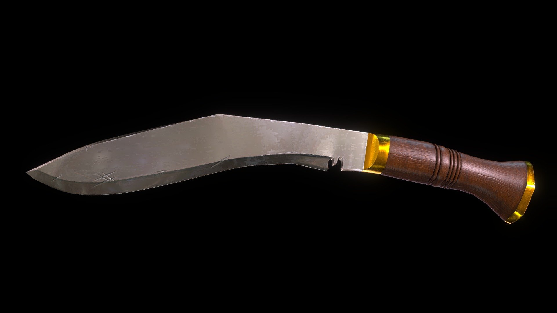 Kukri - 3D model by maydv.v [fc4e4d4] - Sketchfab