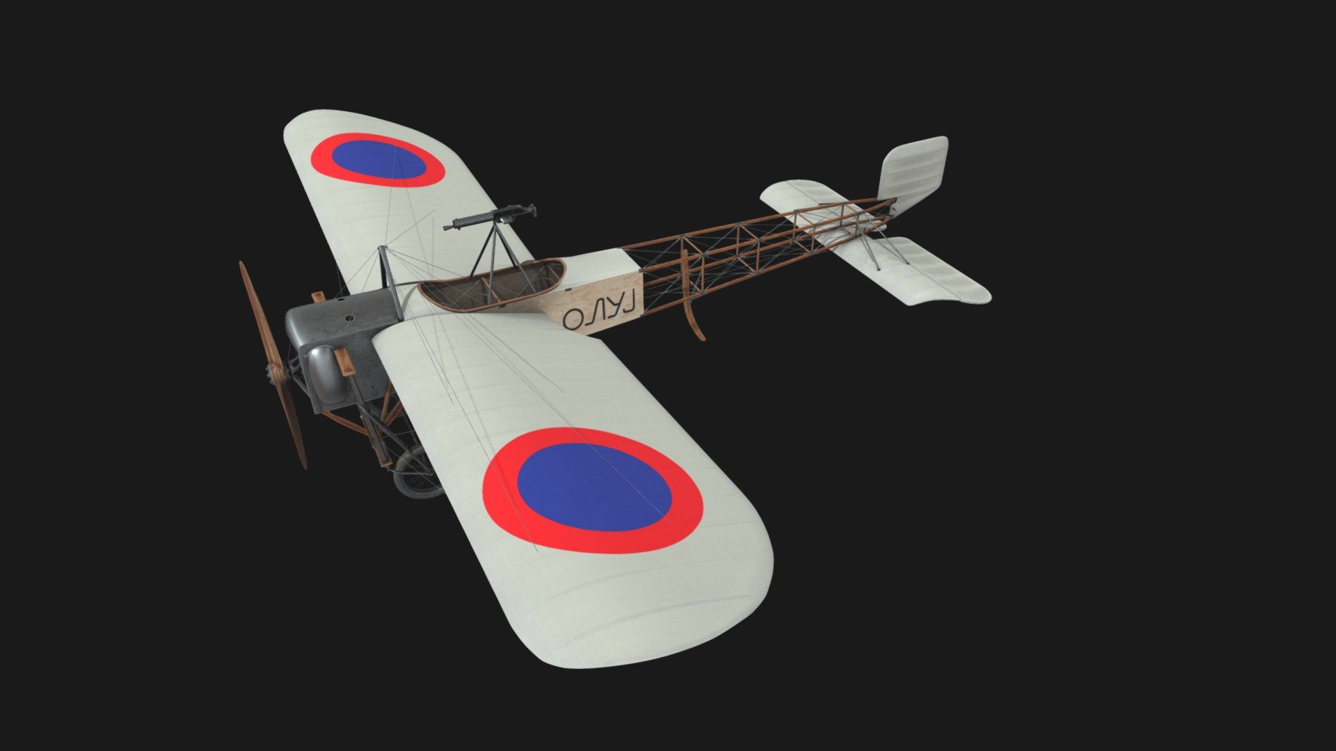 Bleriot XI-2 - Buy Royalty Free 3D model by micapaconi [fc4eaf1 ...