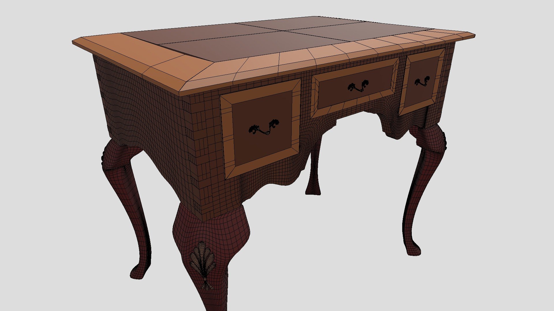 Vintage Side table - Download Free 3D model by Robert Kiraly (@kingdome ...