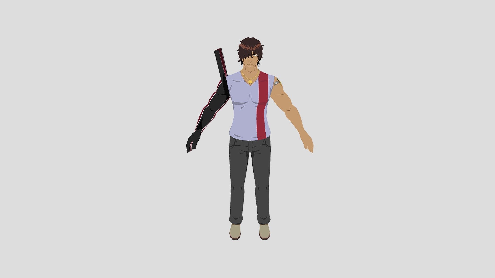 Yasutora Sado (Chad) + Brazo Derecha de Gigante - Download Free 3D ...