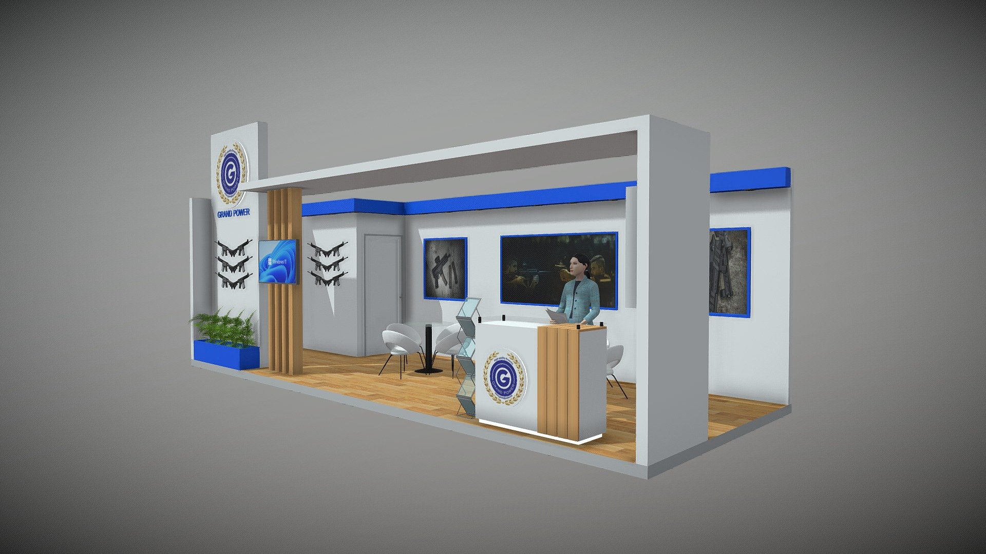 STALL - 3D model by creativekaushik [fc53258] - Sketchfab