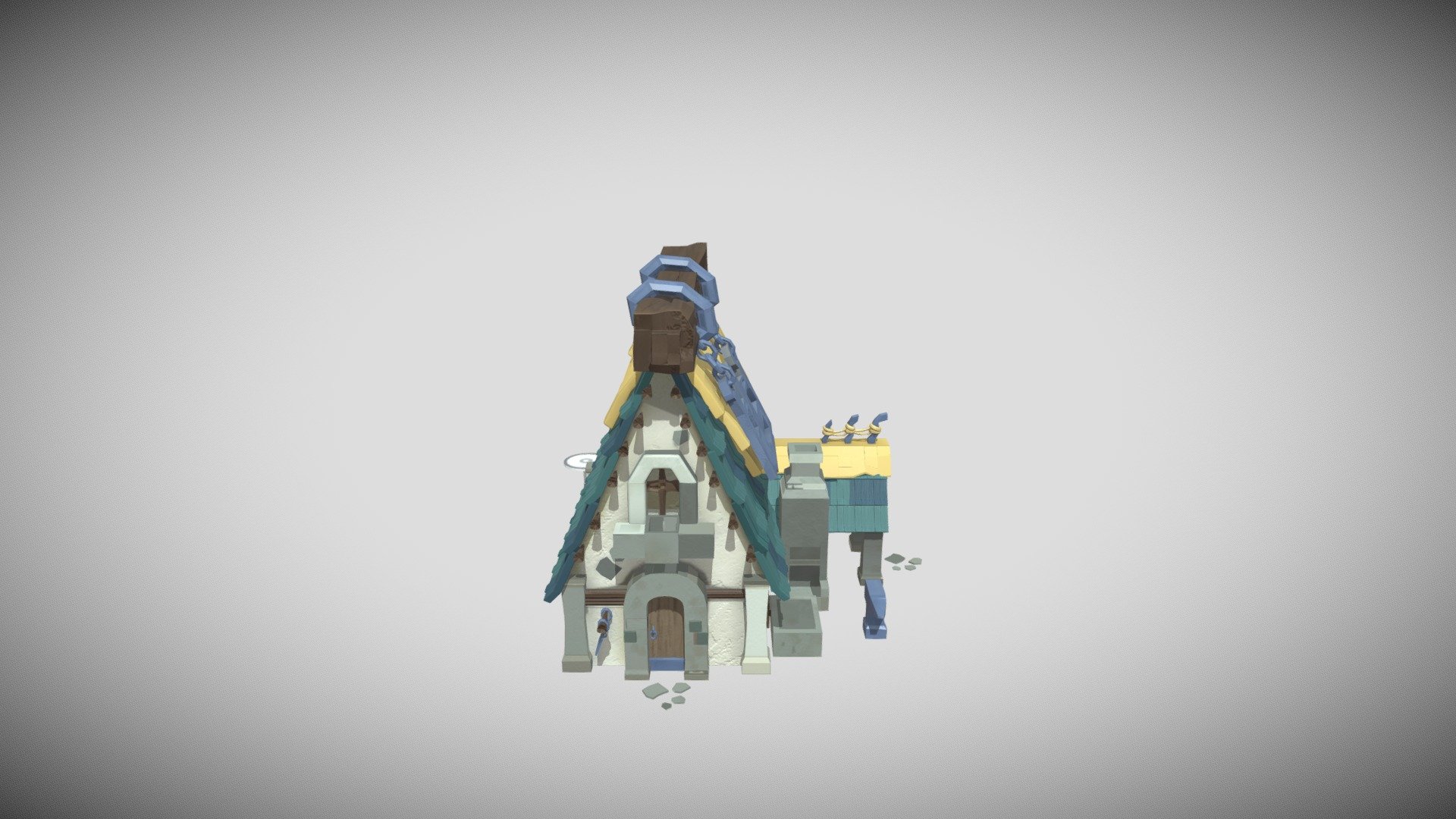 Shack Final - 3D model by flam1ngpie [fc55449] - Sketchfab