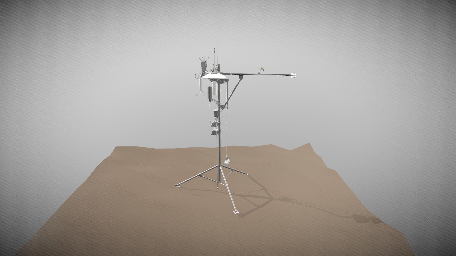 NEON's Micrometeorological Station - Download Free 3D model by ...