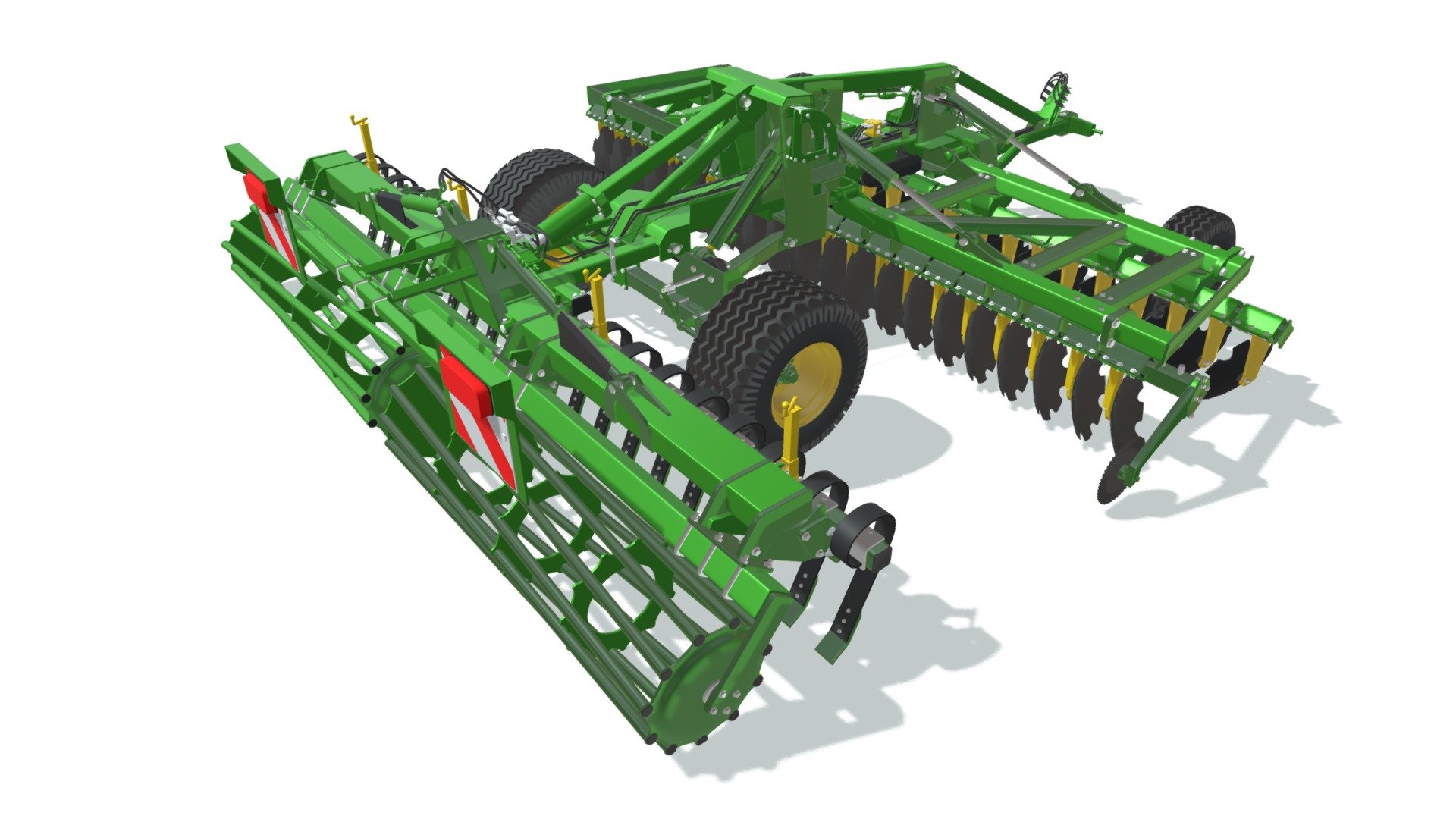 Disc Harrow - Buy Royalty Free 3D model by 3DHorse [fc59ff9 ...