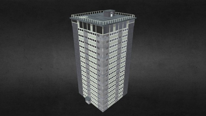 Tall-building 3D models - Sketchfab