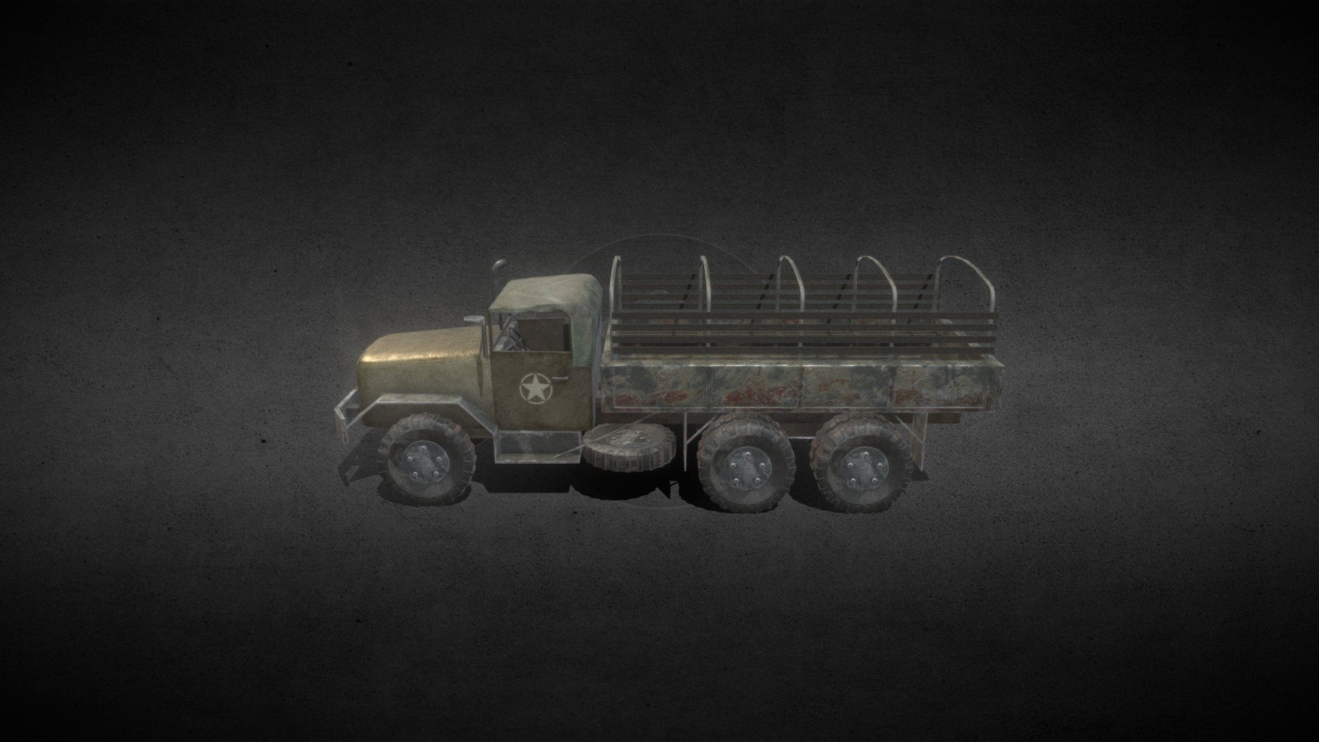 Military Truck M35 Variant - Buy Royalty Free 3D model by marcos.mila ...