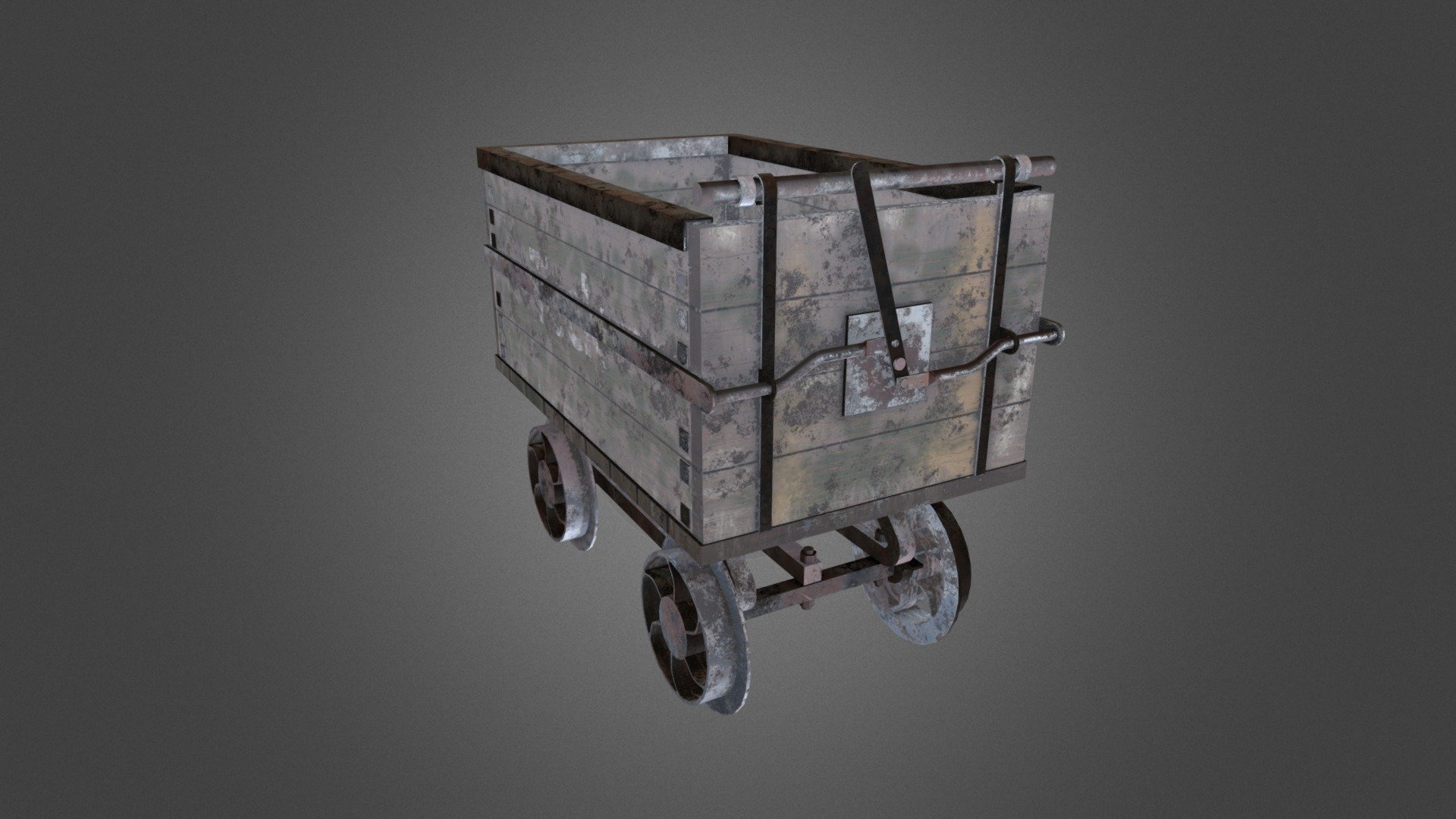 Minecart - 3D model by K.S. [fc5b9c6] - Sketchfab