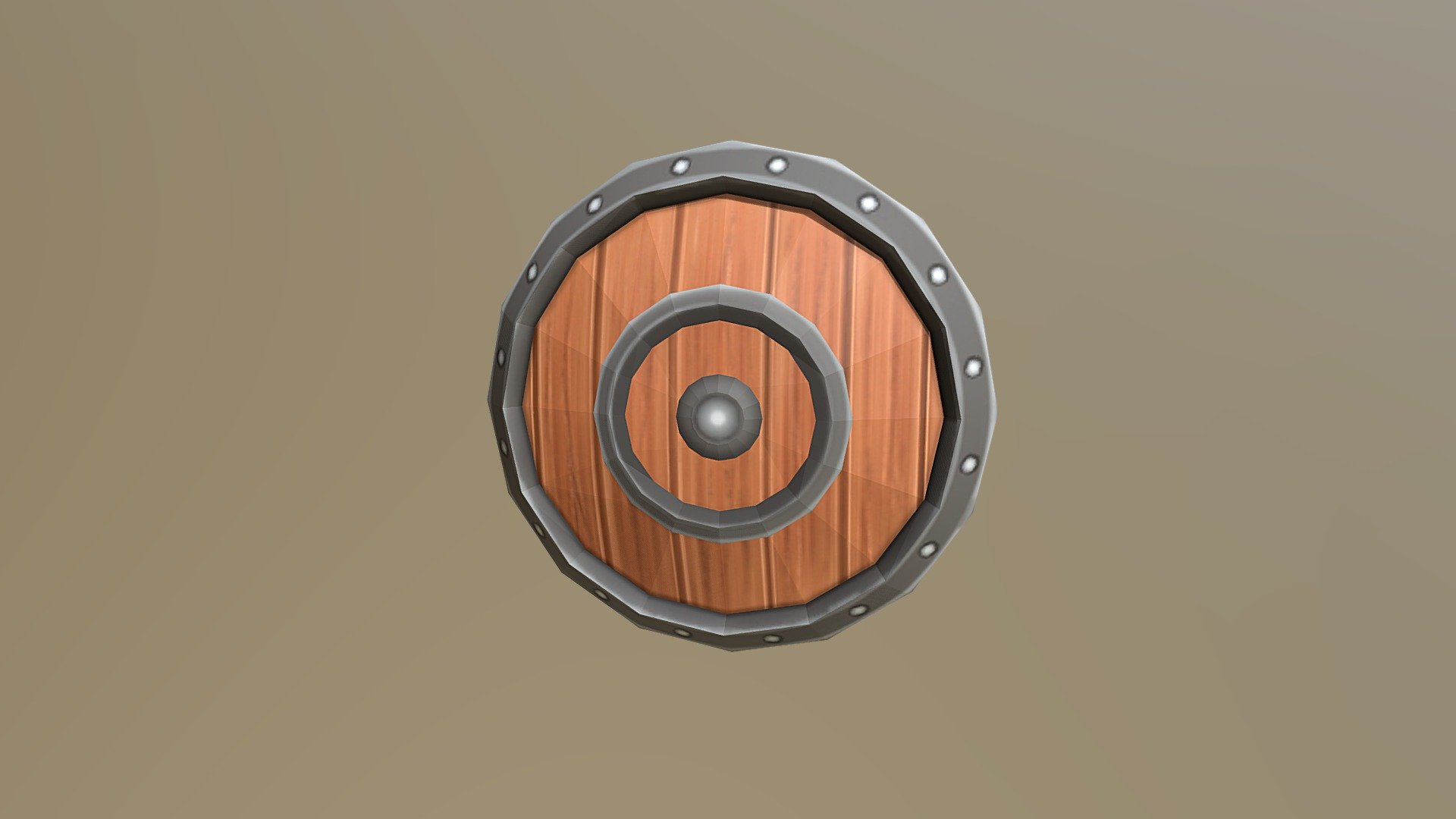 Cool Wooden Shield - Download Free 3D model by a111082011 [fc5c24f ...