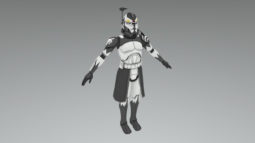 Star Wars 104st Commander Wolf - Download Free 3D model by reizer ...